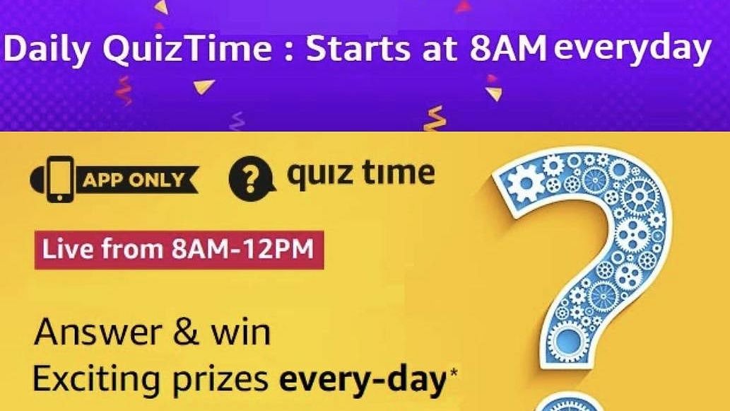 Amazon Quiz: What is the Amazon Quiz Contest Today Time. How to ...