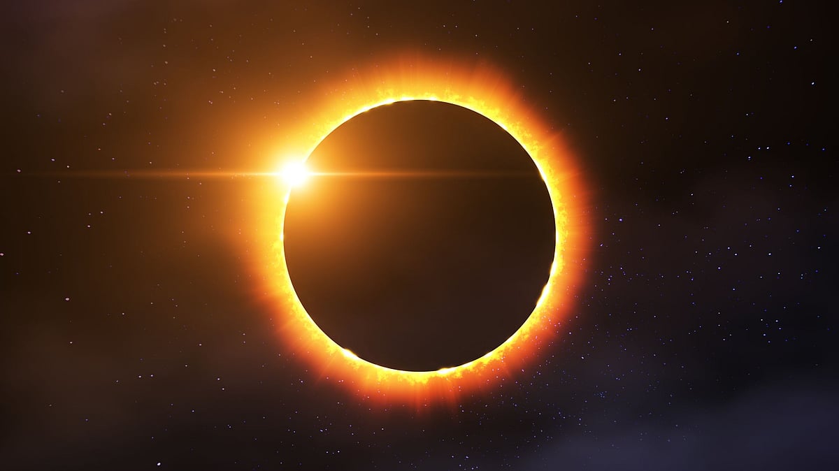 Ring of fire Solar Eclipse: 'रिंग ऑफ फायर' सूर्यग्रहण 14 अक्टूबर को ...