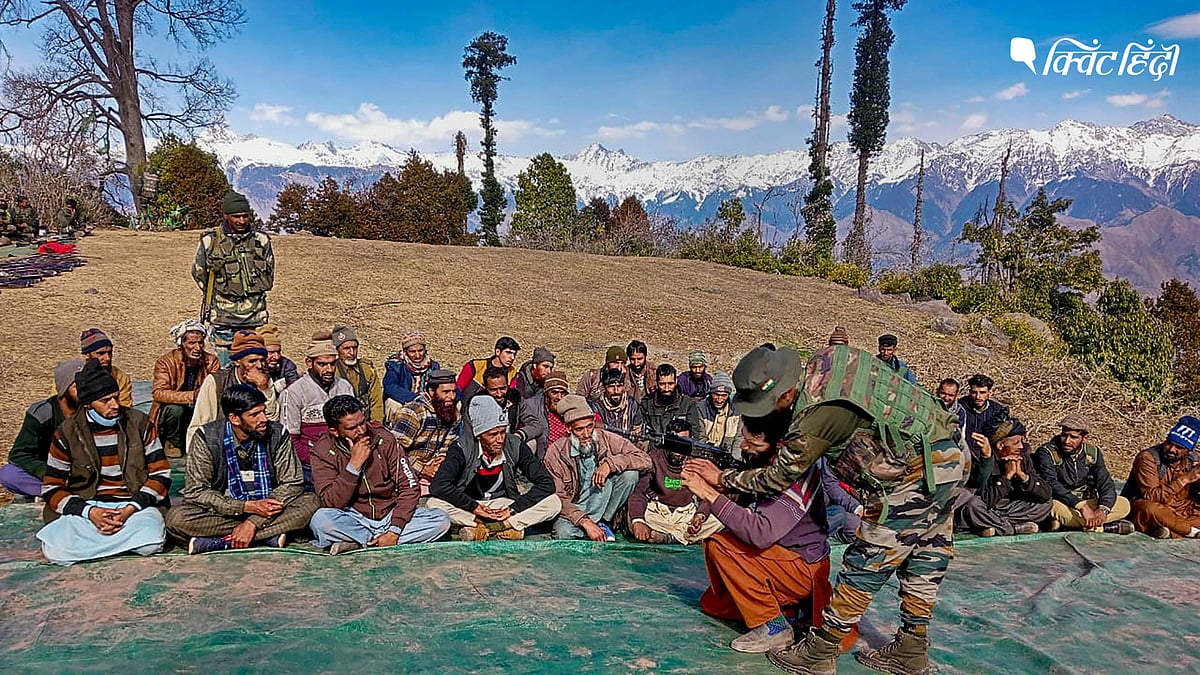 Jammu Kashmir, Rajauri: राजौरी: आतंकियों से मुकाबले के लिए VDC सदस्यों ...