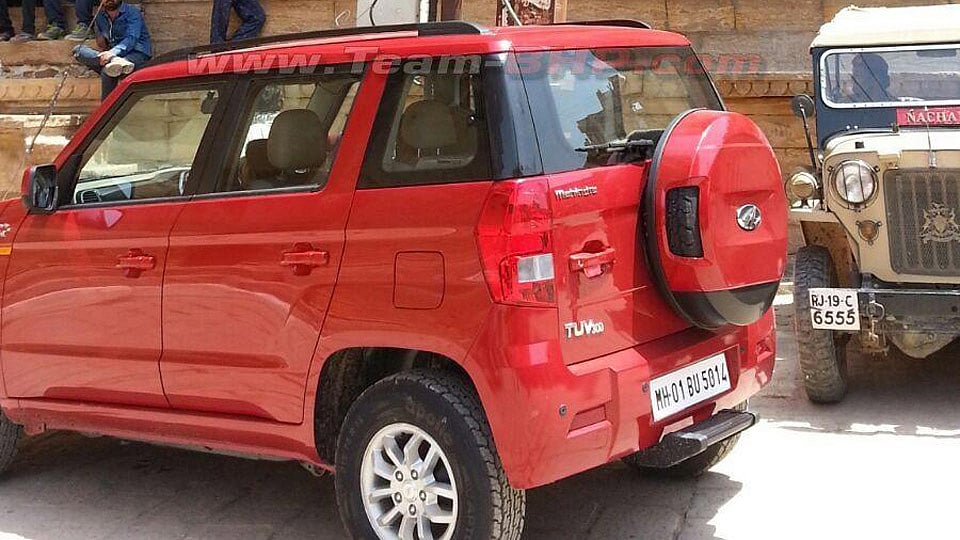 Here is how Mahindra’s Battle Tank Design TUV 300 Looks