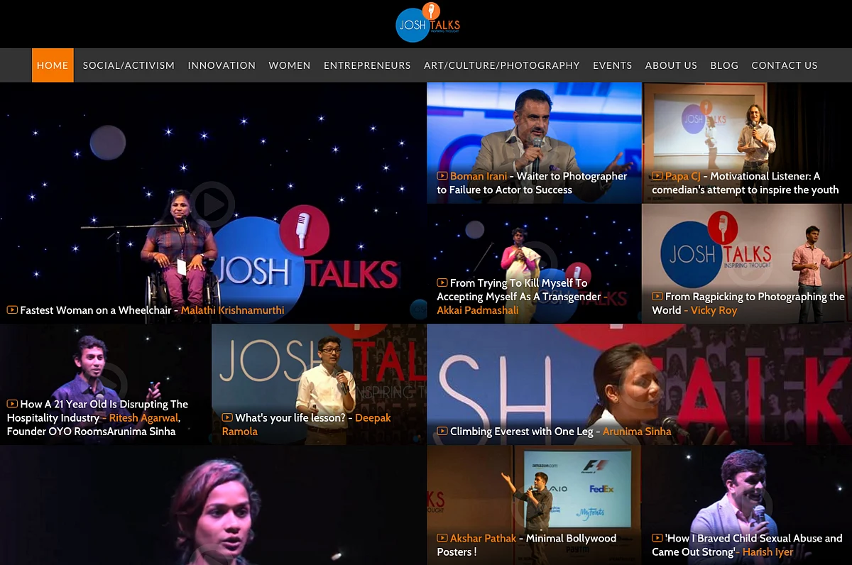 Josh Talks Hosts 6th Event in Delhi, Speakers Inspire the Audience