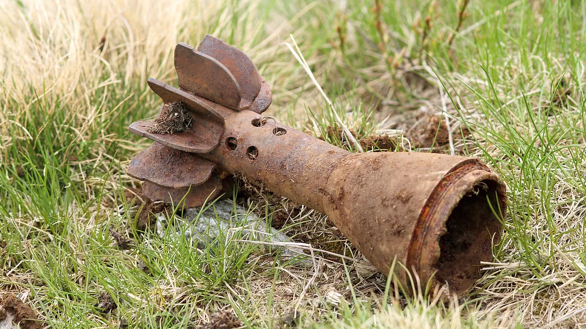 World War II Era Vintage Bomb Shells Found in Manipur