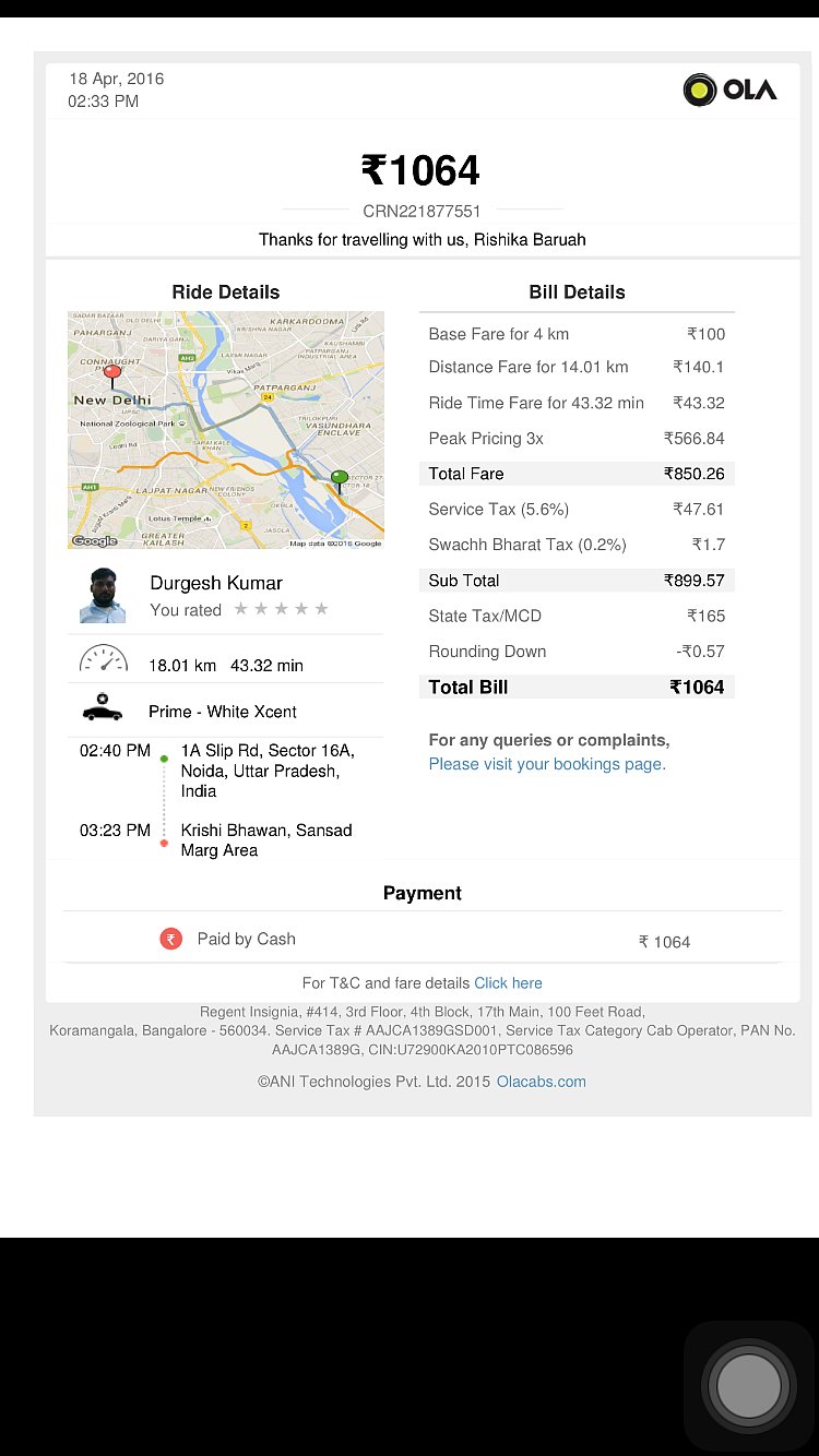 Ola and Uber Suspend Surge Charges After Delhi Govt’s Tough Stance