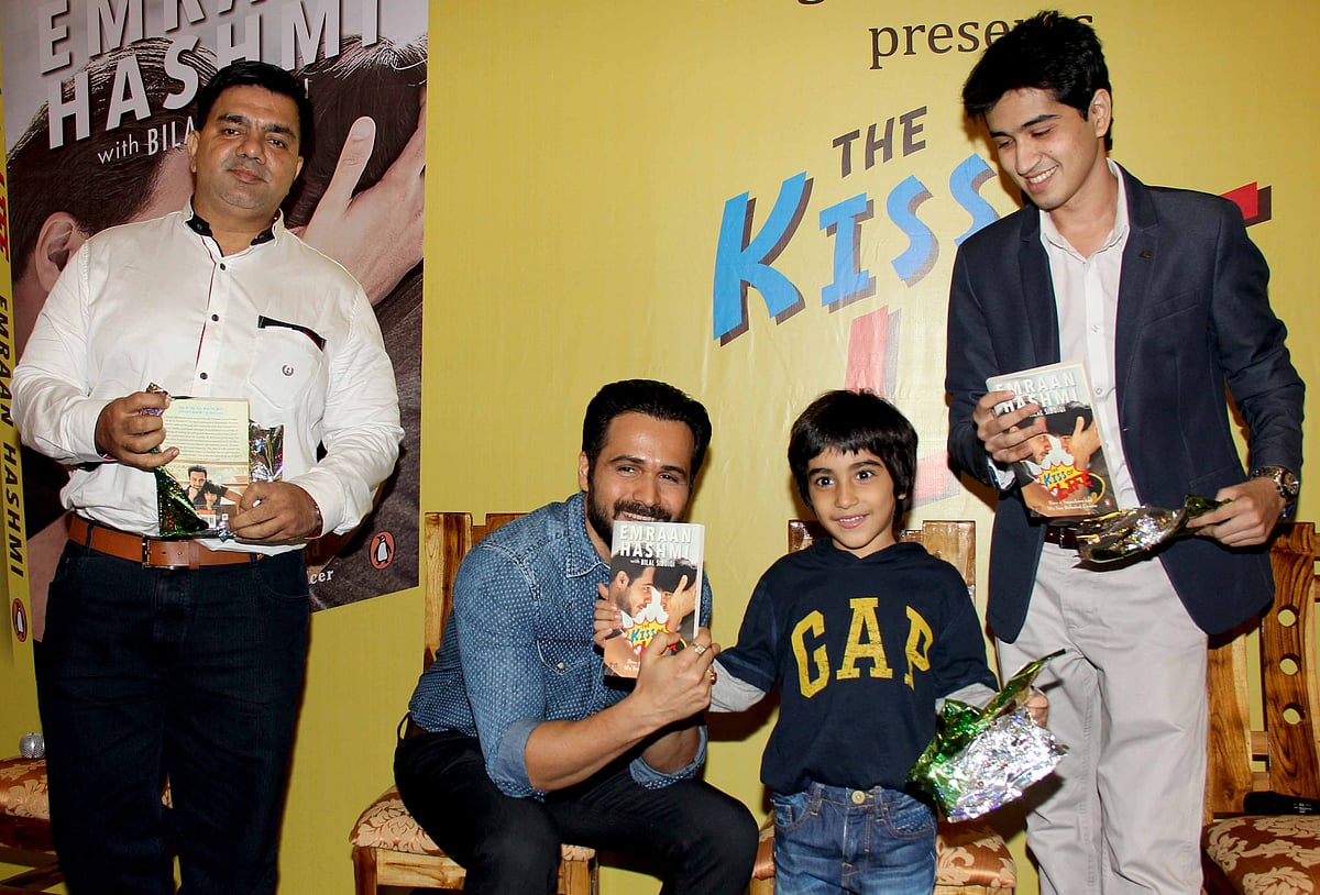 Emraan Hashmi and His Son Bring ‘The Kiss of Life’ Book to Mumbai