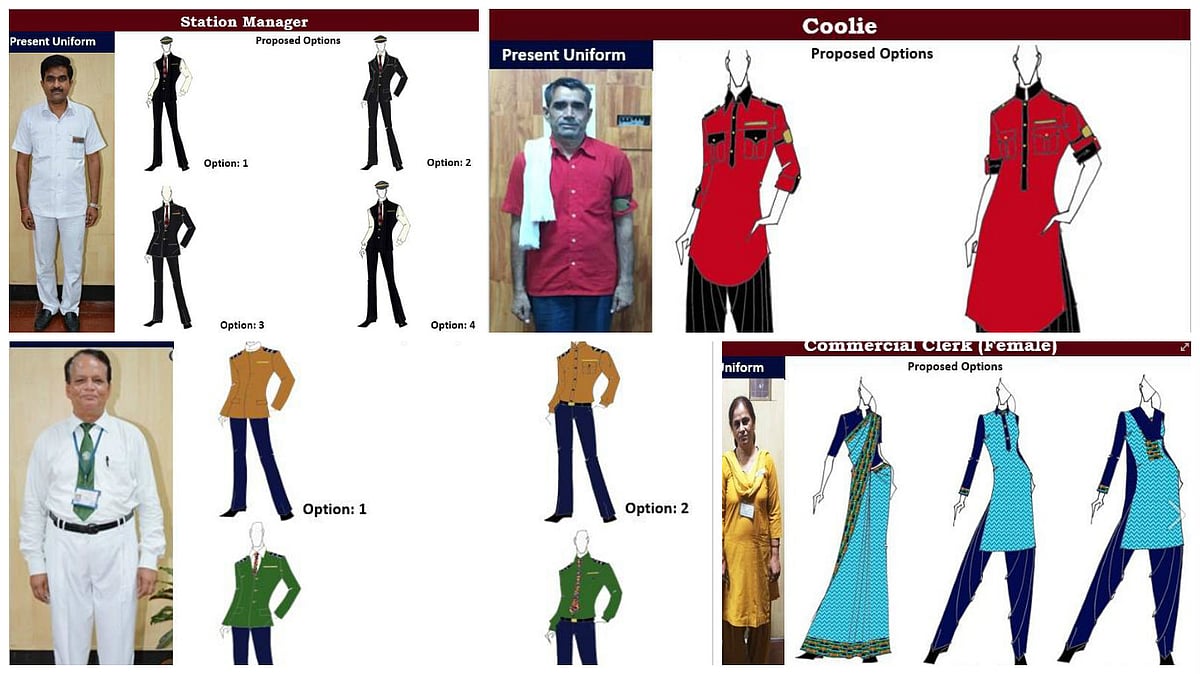 Indian Railways Hold FB Poll for Picking New Staff Uniforms