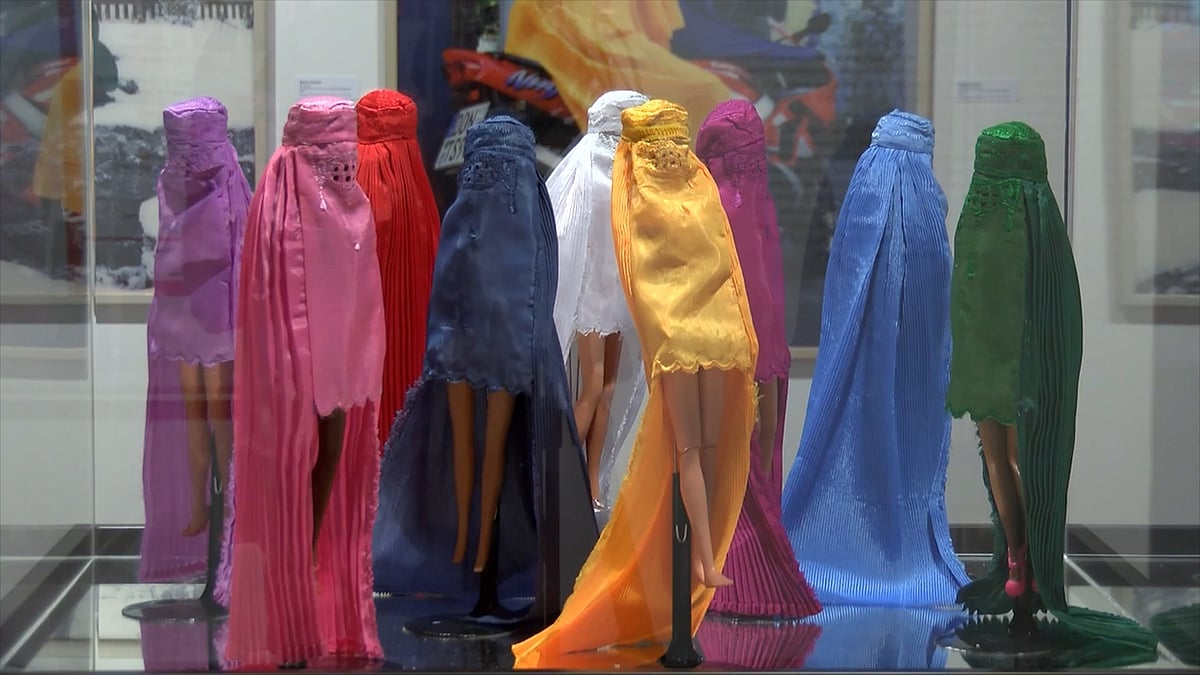 Artist Blends American & Islamic Dress Code For ‘Burka Barbie’