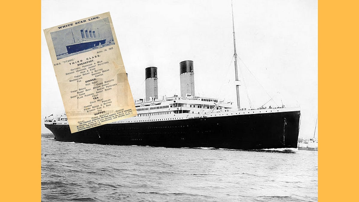 Photo Gallery: What Was the Last Meal Served on the Titanic?