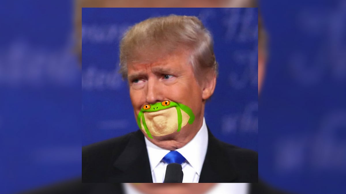 Trump’s Frog Chin Will Make Your Saturday ‘Toad’ally Awesome