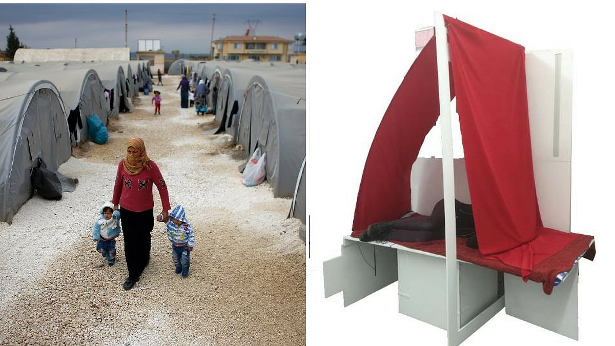 See How An Indian Designer Created Emergency Shelter For Refugees