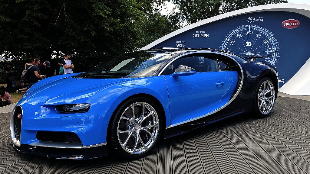 World’s Fastest Car Bugatti Chiron Clocks 400 Km/Hr in 42 Seconds