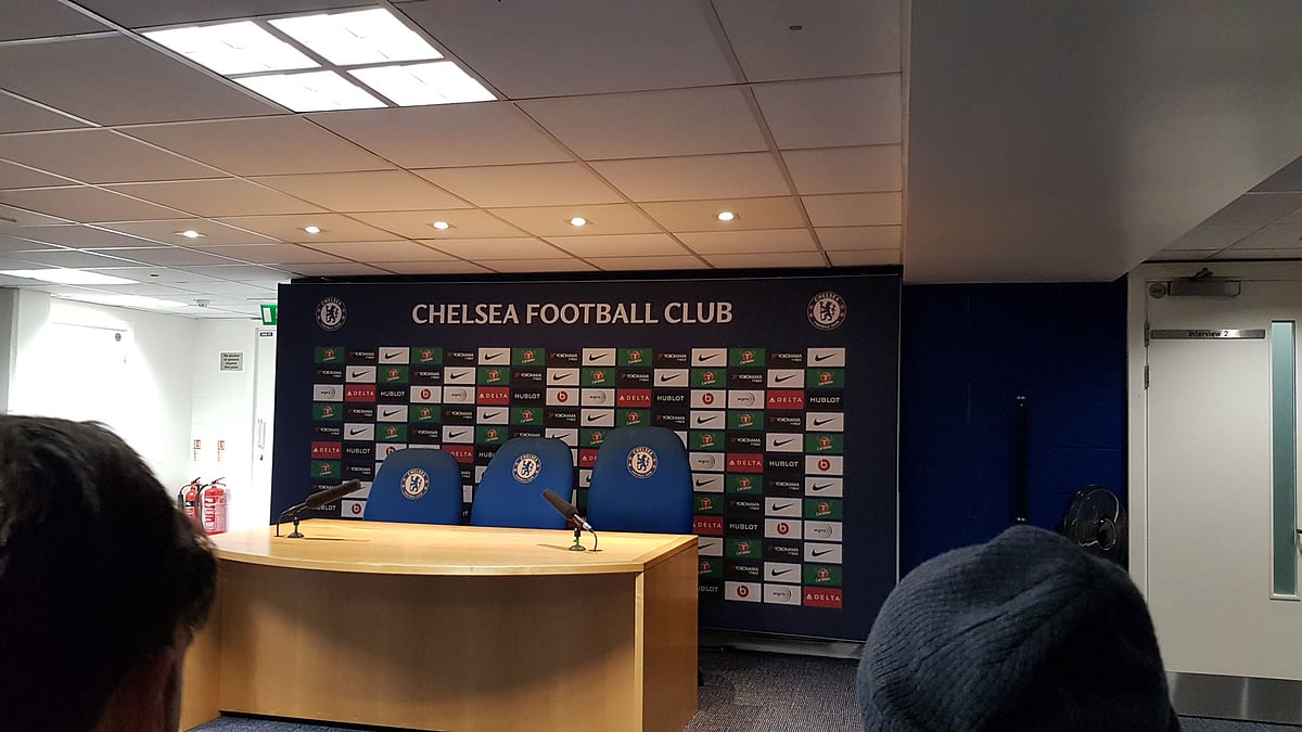 Chelsea Fc fan from India visits Stamford Bridge