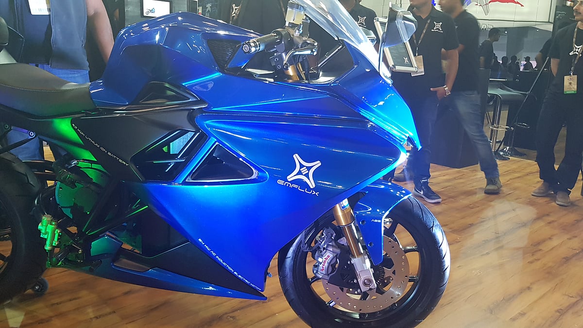 Emflux One Electric Superbike Rolls Out for Rs 6 Lakh in India