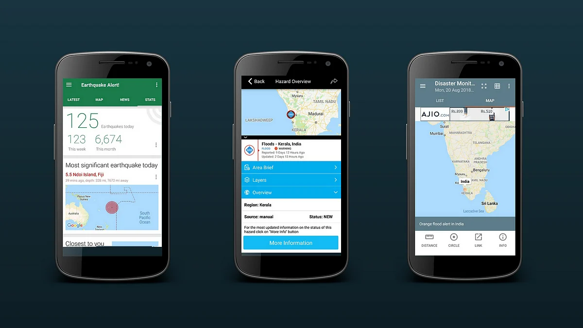 Disaster Management apps that can be of help in times of calamities.