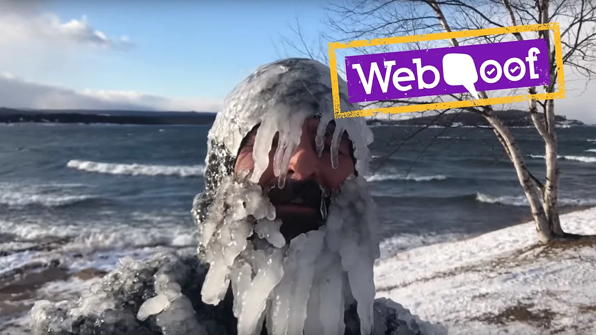 Viral Image of ‘Army’ Man Freezing While On Duty is Not From India