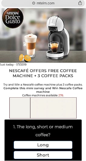 Nescafe Offer Free Coffee Machines Viral Msg Fact Check: No, Nescafe Is ...