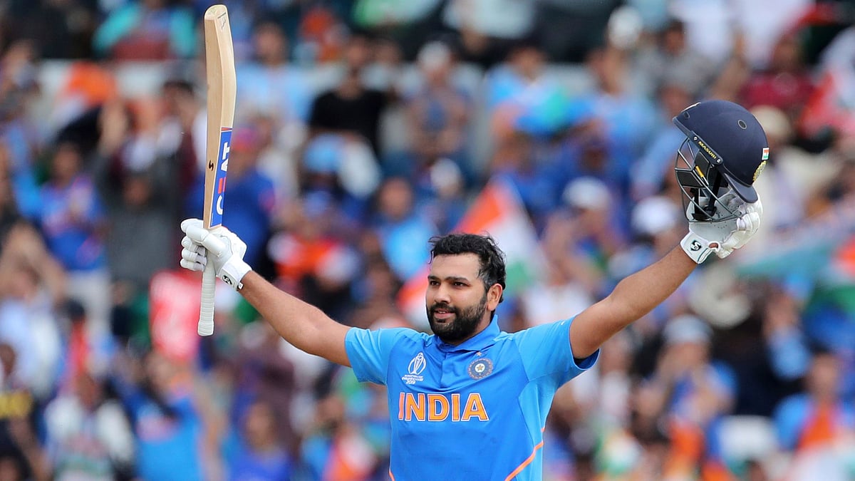 ICC World Cup 2019: Rohit Sharma Becomes First Cricketer to Score 5 ...