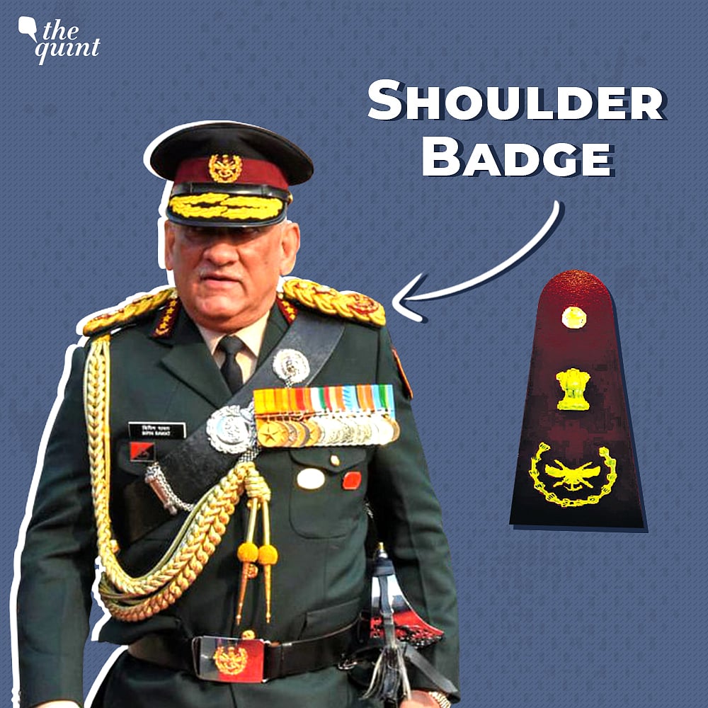 Chief of Defence Force Gen Bipin Rawat Has A New Uniform