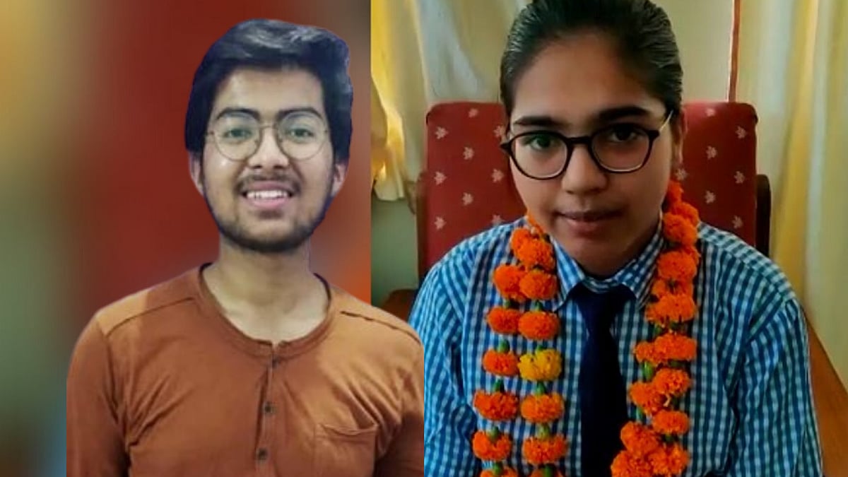 CBSE Class 12 Toppers: Divyanshi Jain and Tushar Singh