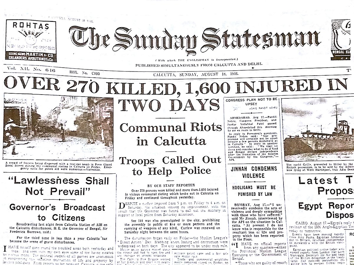 75th Independence Day | Partition of Bengal, 1947 Video: How ‘United ...