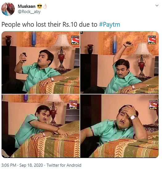 Google removed Paytm app from Play Store: Twitter Mourns With Memes ...