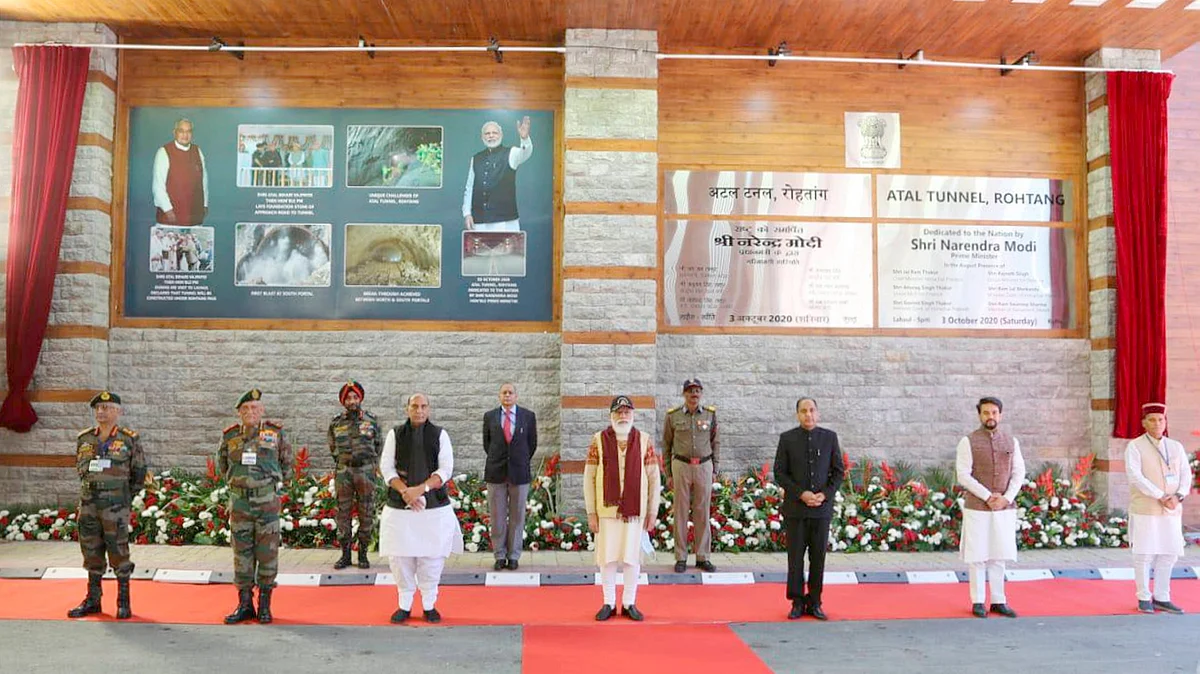 ‘New Strength to Border Infra’: PM Modi Inaugurates Atal Tunnel