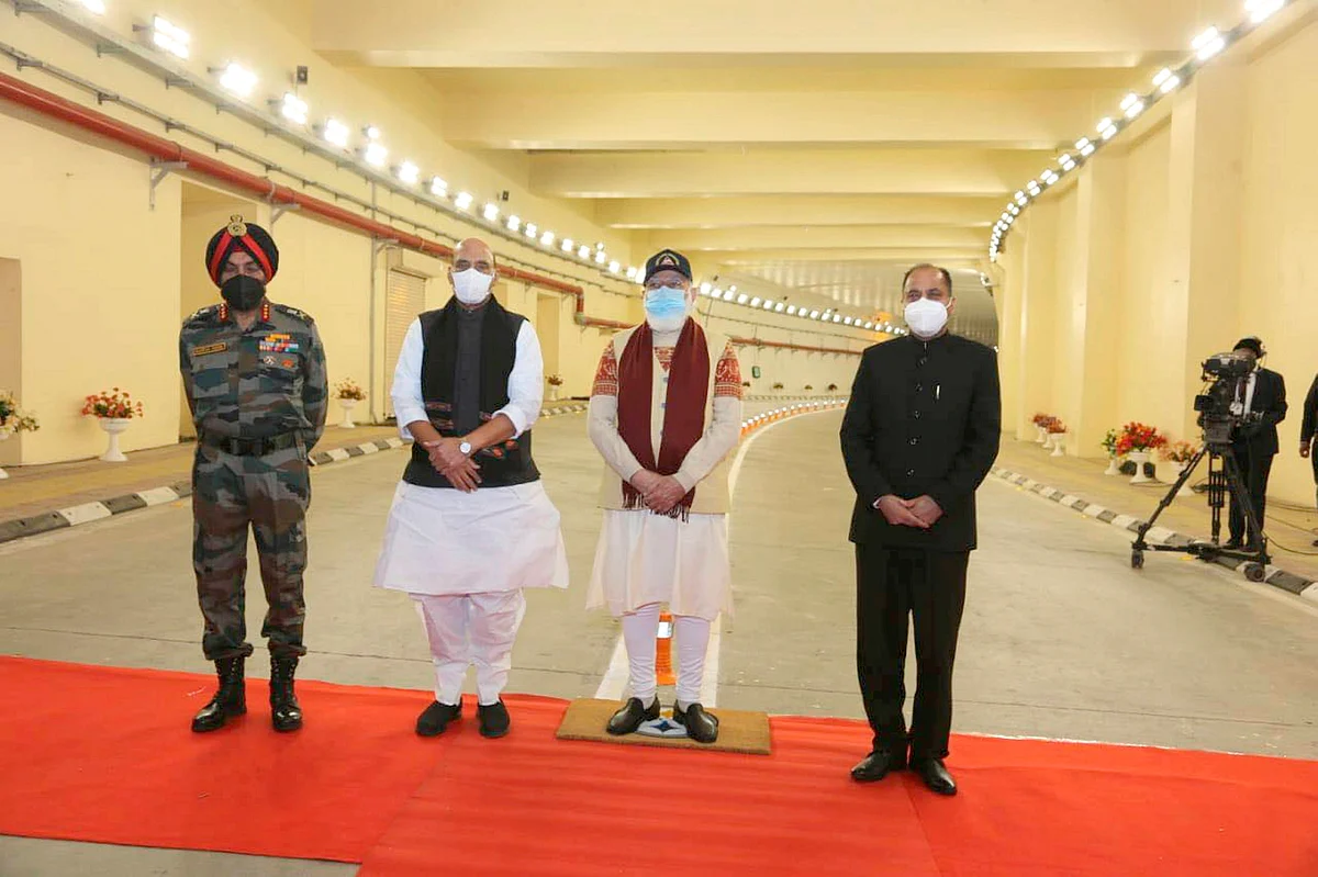 ‘New Strength to Border Infra’: PM Modi Inaugurates Atal Tunnel