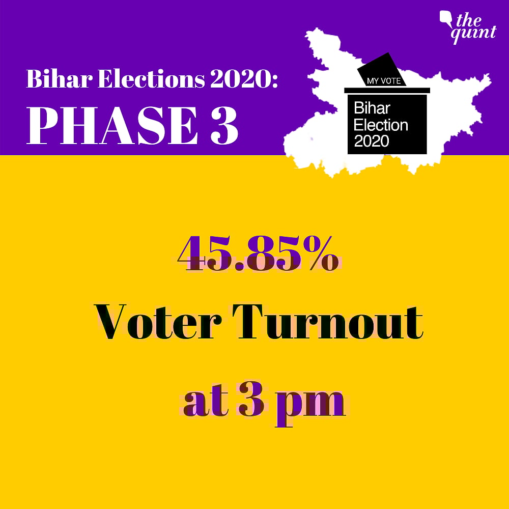 Bihar Election 2020 Phase 3 Voting LIVE Updates: Bihar Polls: Voting ...