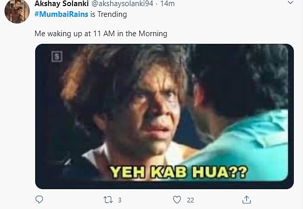 Mumbai Wakes Up To Unexpected Rain And Hilarious Memes on Twitter