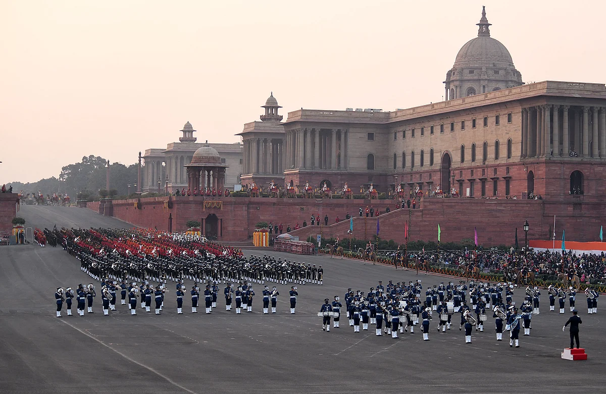 Watch: Beating Retreat Ceremony Concludes 4 Days Of R-Day Celebrations
