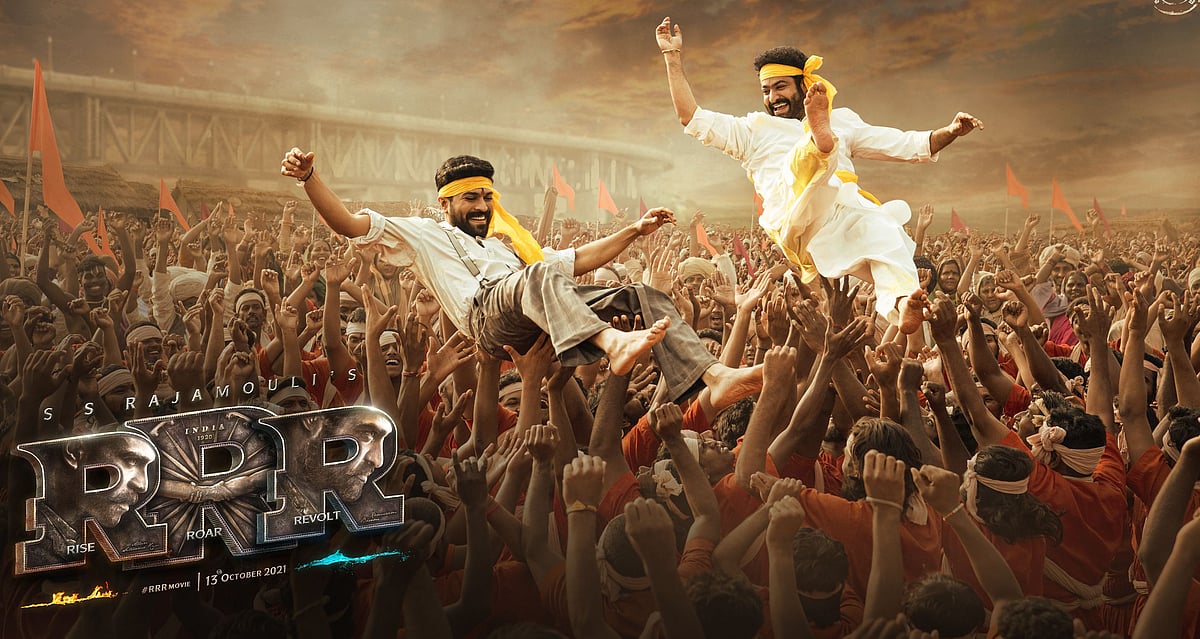 'RRR' Makers Unveil New Poster on Ugadi