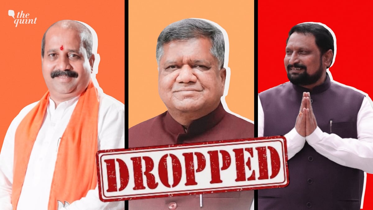 In Photos: BJP Drops Top Leaders, MLAs in First List for Karnataka Election