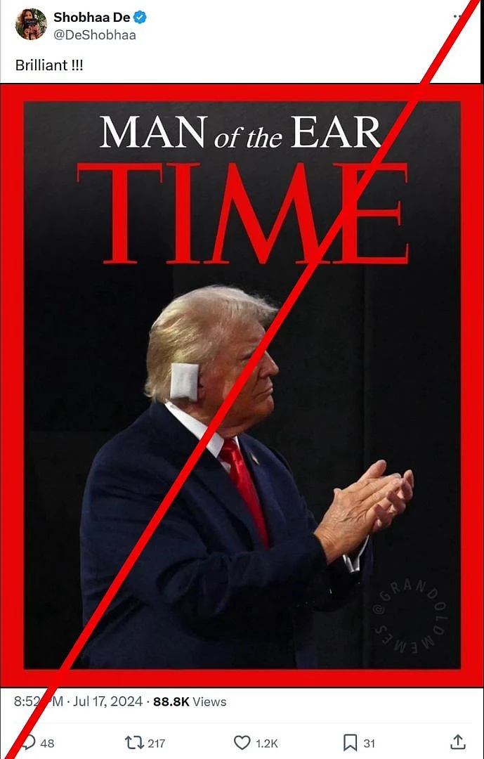 Fact-check | Fake TIME Magazine Cover of Donald Trump as 'Man of the ...