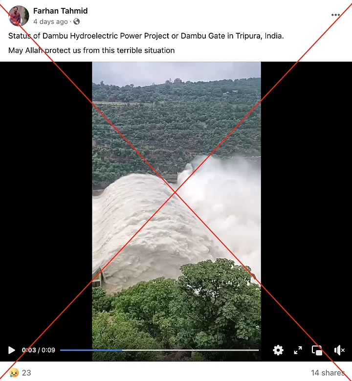Fact-Check: Srisailam Dam in Andhra Pradesh Falsely Identified as ...