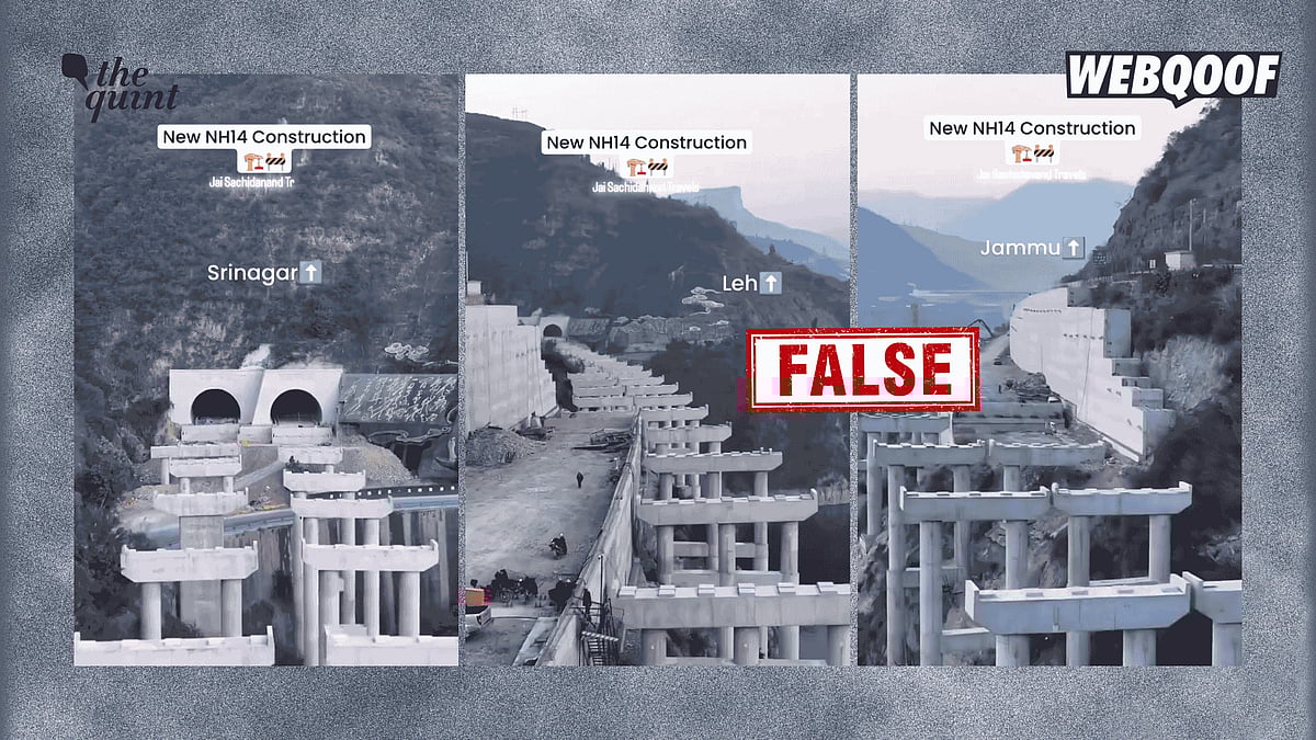 Fact-Check: Does This Video Show ‘New NH14’ Construction in Jammu? No!