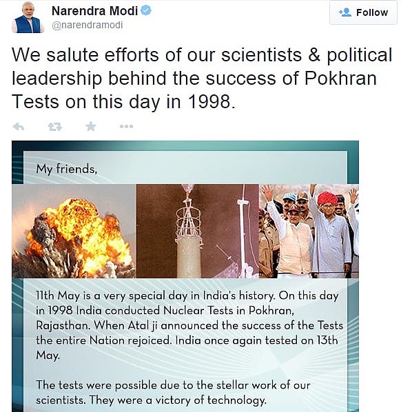 Remembering Pokhran-II: PM Hails Scientists for 1998 Nuclear Tests