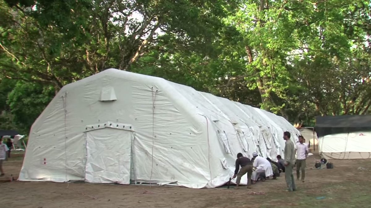 Saviours in the Hills: Inflatable Hospitals Save the Day in Nepal