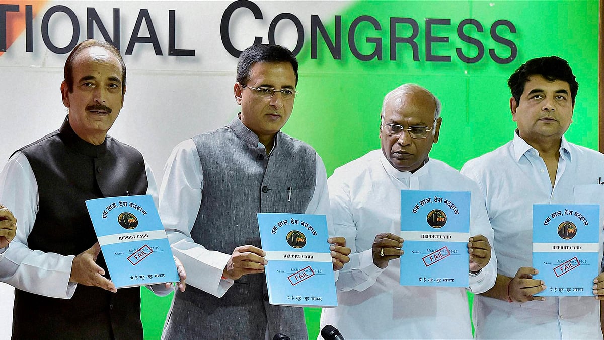 Congress on the Offensive, Brings Out ‘Report Card’ on Modi Govt