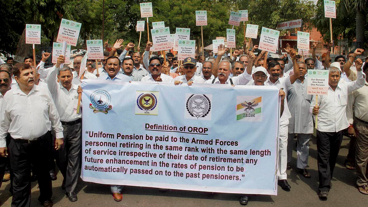 OROP: Ex-Servicemen to go on Relay Hunger Strike Today