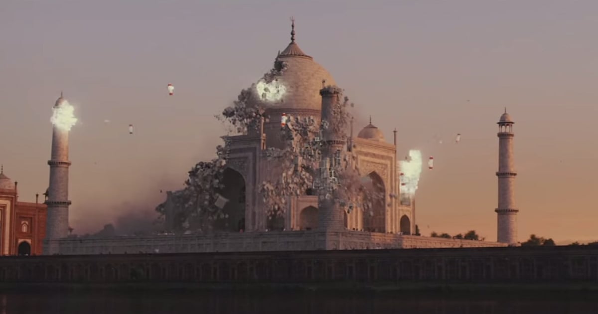 Watch: Exclusive Clip of Taj Mahal’s Destruction in ‘Pixels’ Movie