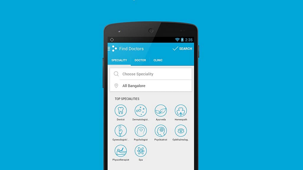Doctor Search App Practo Now Includes Diagnostic Lab Search