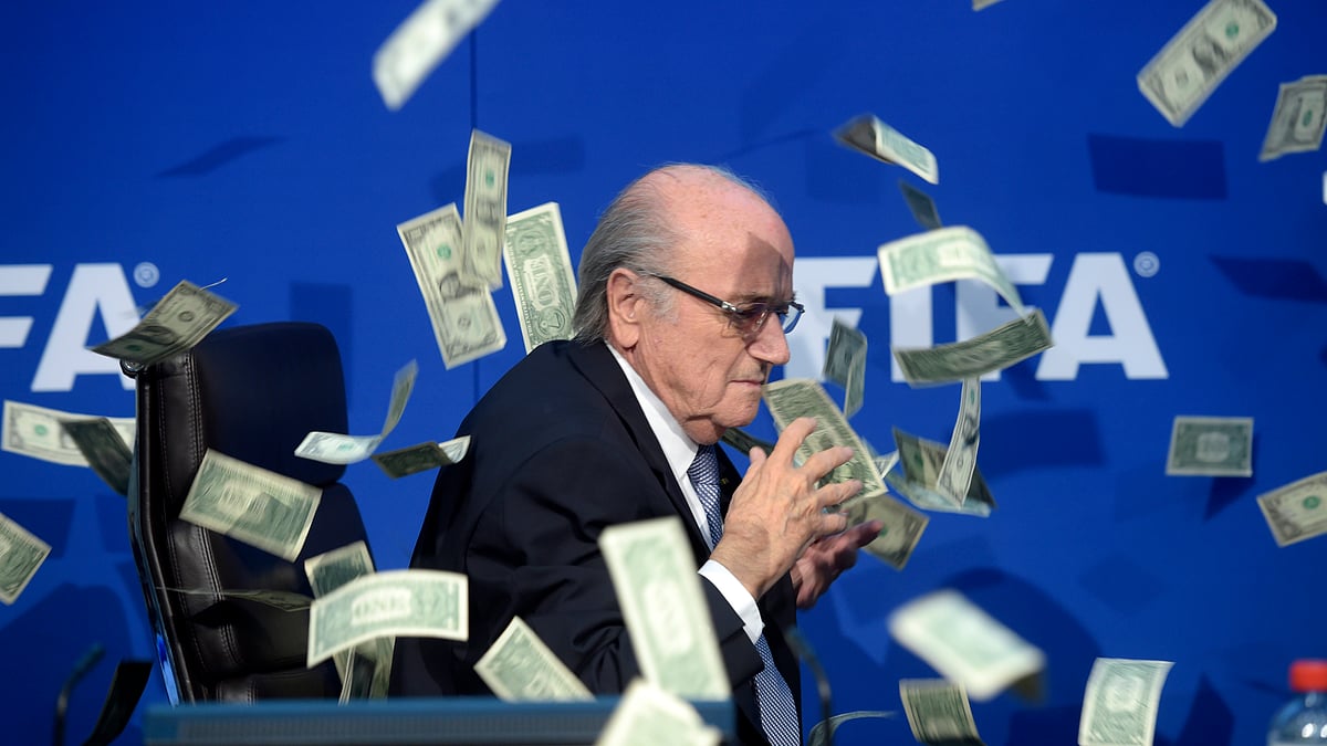 The Day It Rained Money on Sepp Blatter | Video
