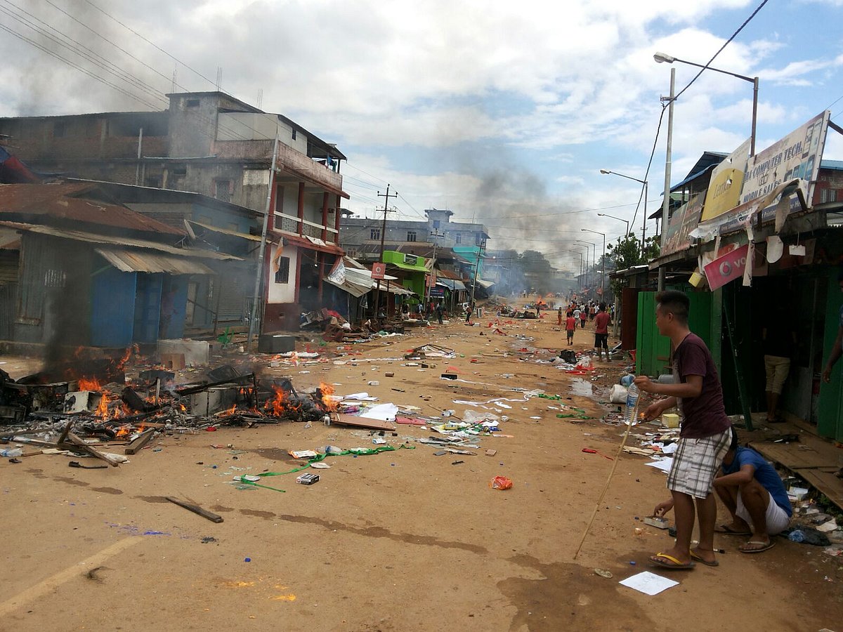 Communal Violence Grips Manipur Town on India-Myanmar Border