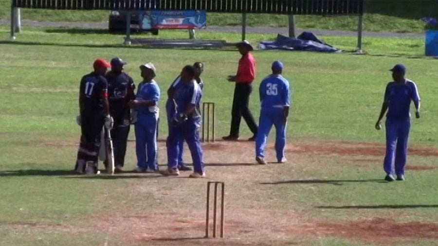 Punches, Kicks and Nasty Tackles, all in a Cricket Match!