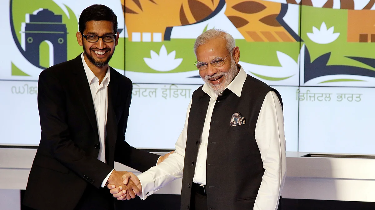 After Facebook, PM Modi Gets ‘Google Guru’ Demo From Sundar Pichai