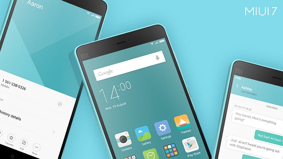 Xiaomi MIUI 7 Set for Global Roll-Out on October 27