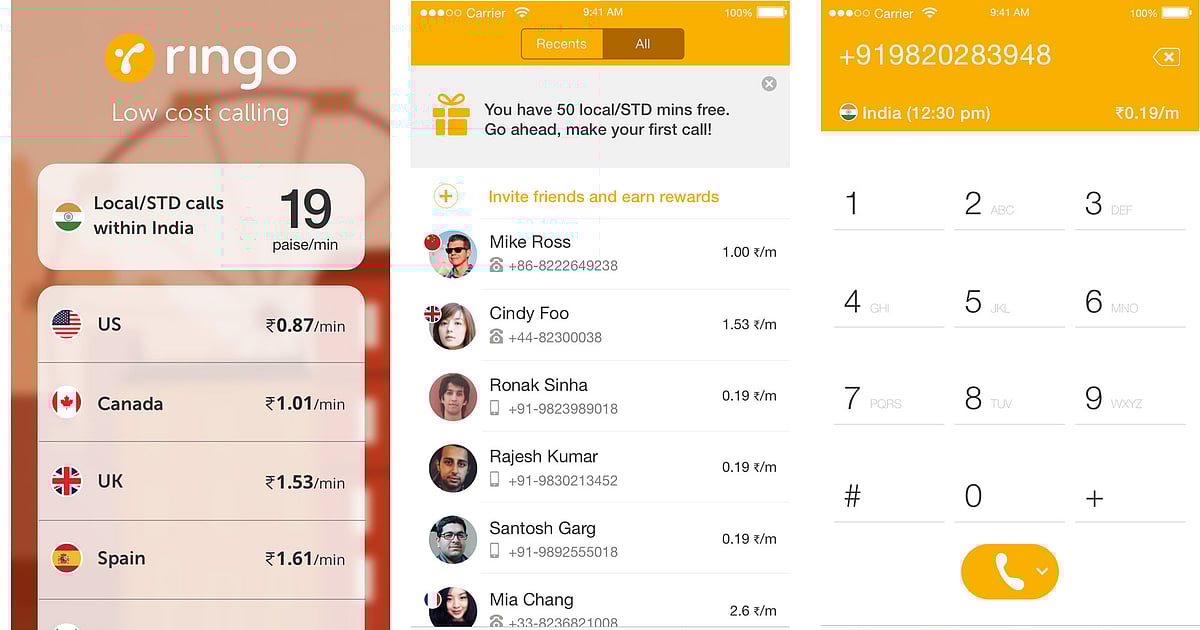 Ringo App Offers Cheapest Local Calling in India at 19 Paisa/Min