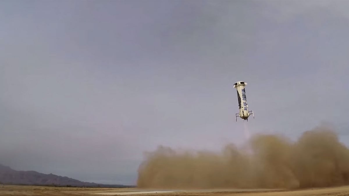 Blue Origin Successfully Tests a Reusable Space Rocket