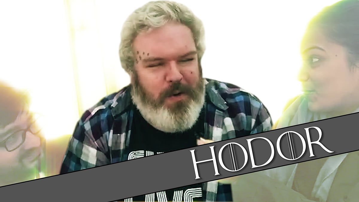 Comic-Con Interview: Did Hodor Just Reveal Spoilers for GoT S06?