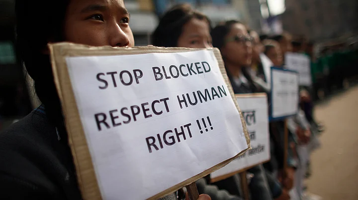 In Pictures: Nepal Border Blockade Puts Children At Risk