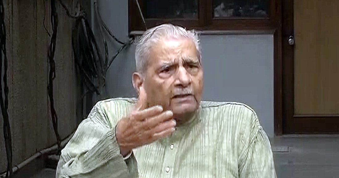 Former Law Minister Shanti Bhushan Dies at 97